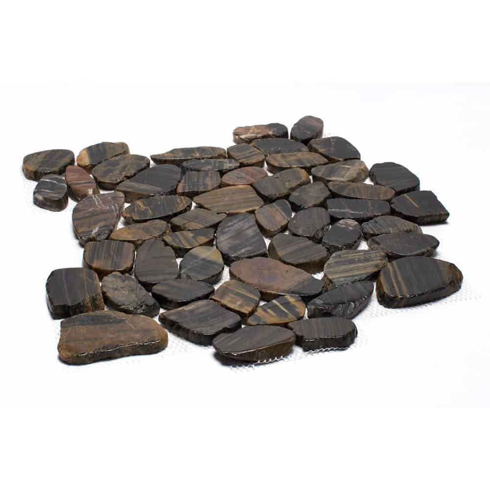 Striped Sliced Pebble Tile – Margo Garden Products