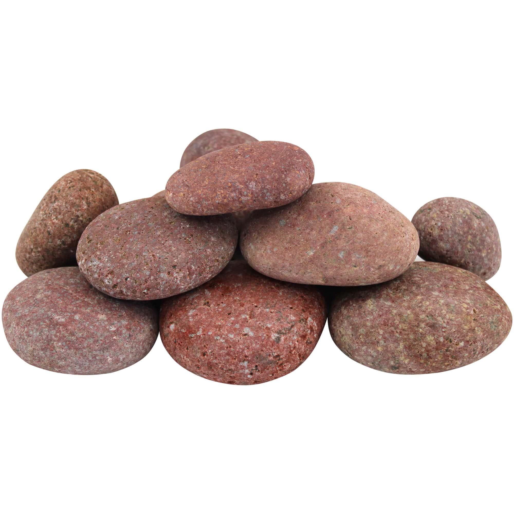 Rain Forest Rosa Beach Pebbles | Natural Decorative Garden Stone ...